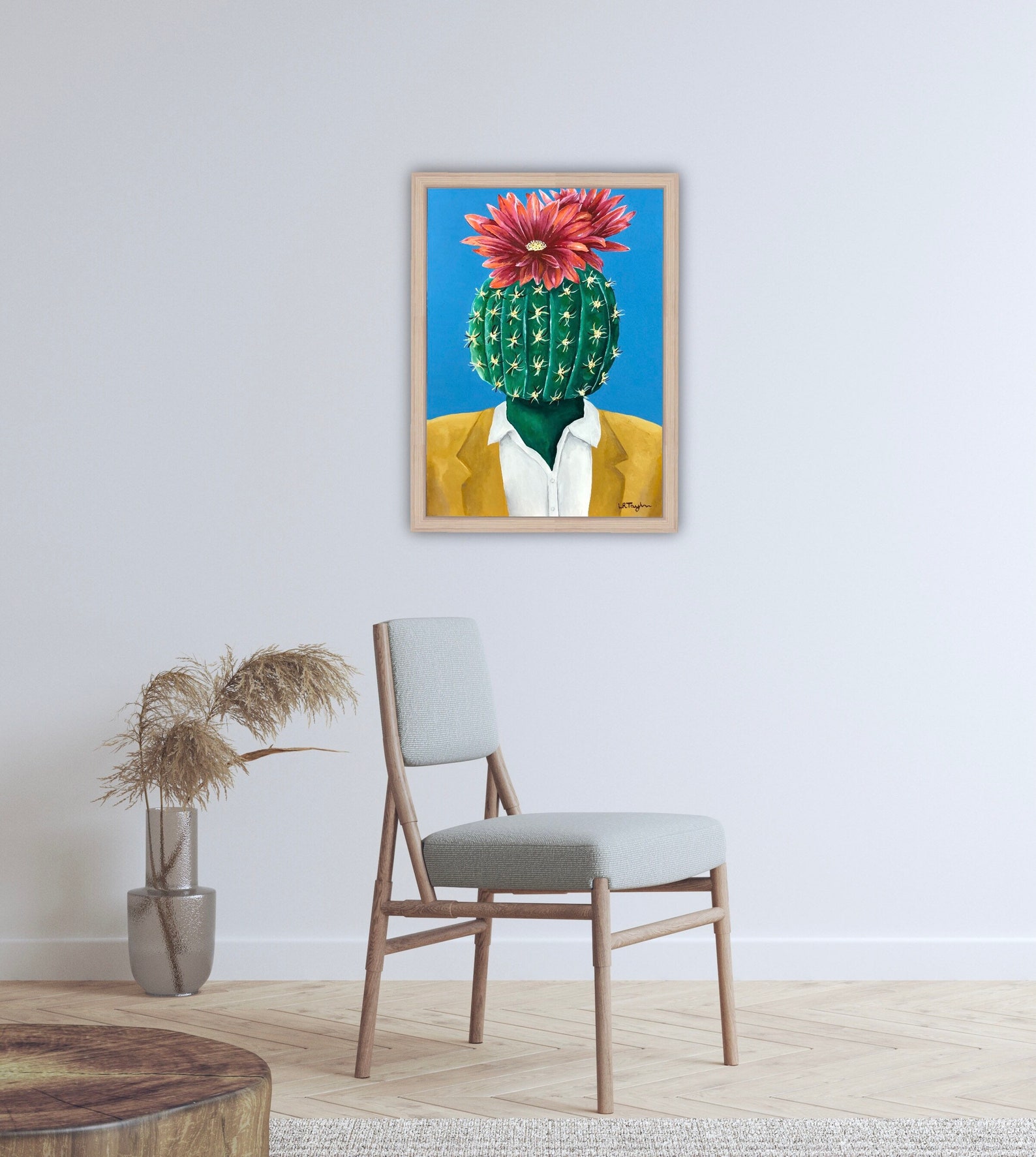 Surrealist Flower Surrealist Portrait Print Wall Art | Etsy
