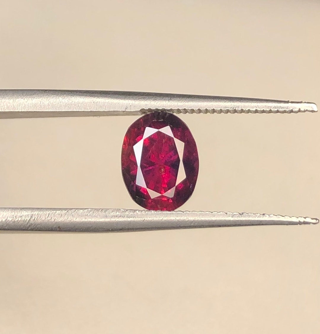 1.80 Ct Winza Ruby/sapphire With Perfect Cut Size 6.8x5x4.7mm - Etsy
