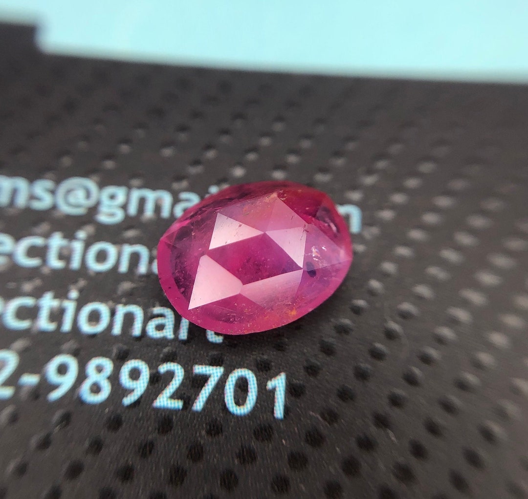 Top Quality Winza Ruby/sapphire Rose Cut - Etsy