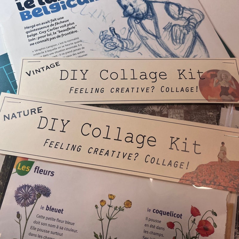 Collage Kit - Etsy