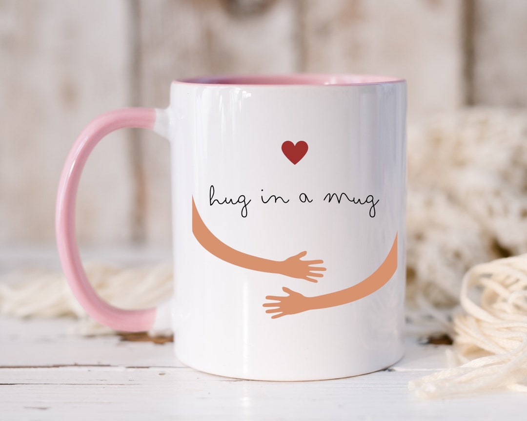 Hug in a Mug | Thinking of You Gift | Coffee Cup Hugs - Etsy