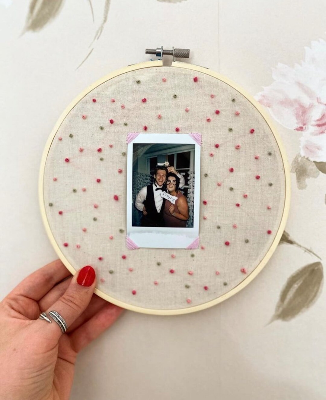Polaroid Embroidery Frame - Etsy