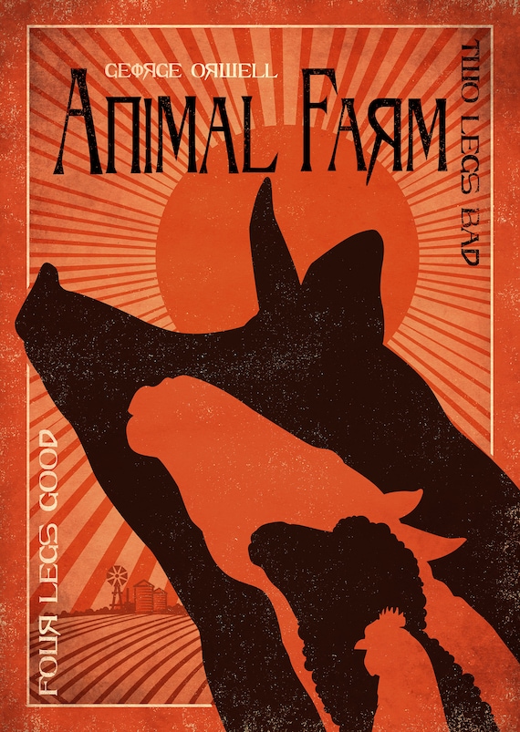 Animal Farm Front Book Cover