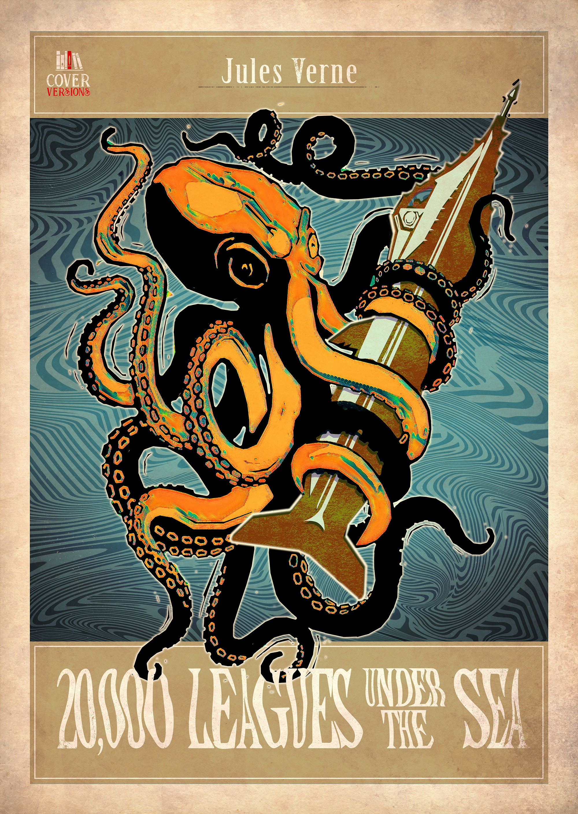 Classic Novels: 20000 Leagues Under the Sea. Jules Verne - Etsy