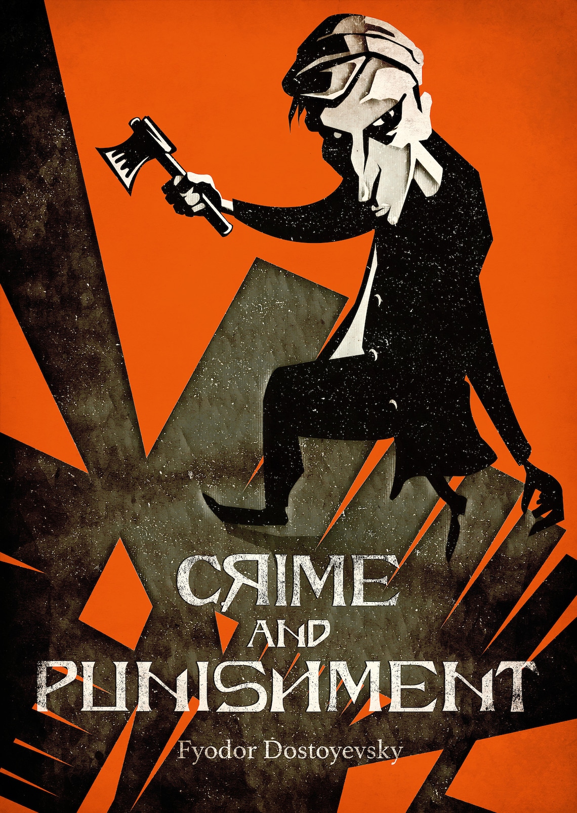 Crime and Punishment: Un-official Vintage-Style Novel Art | Etsy