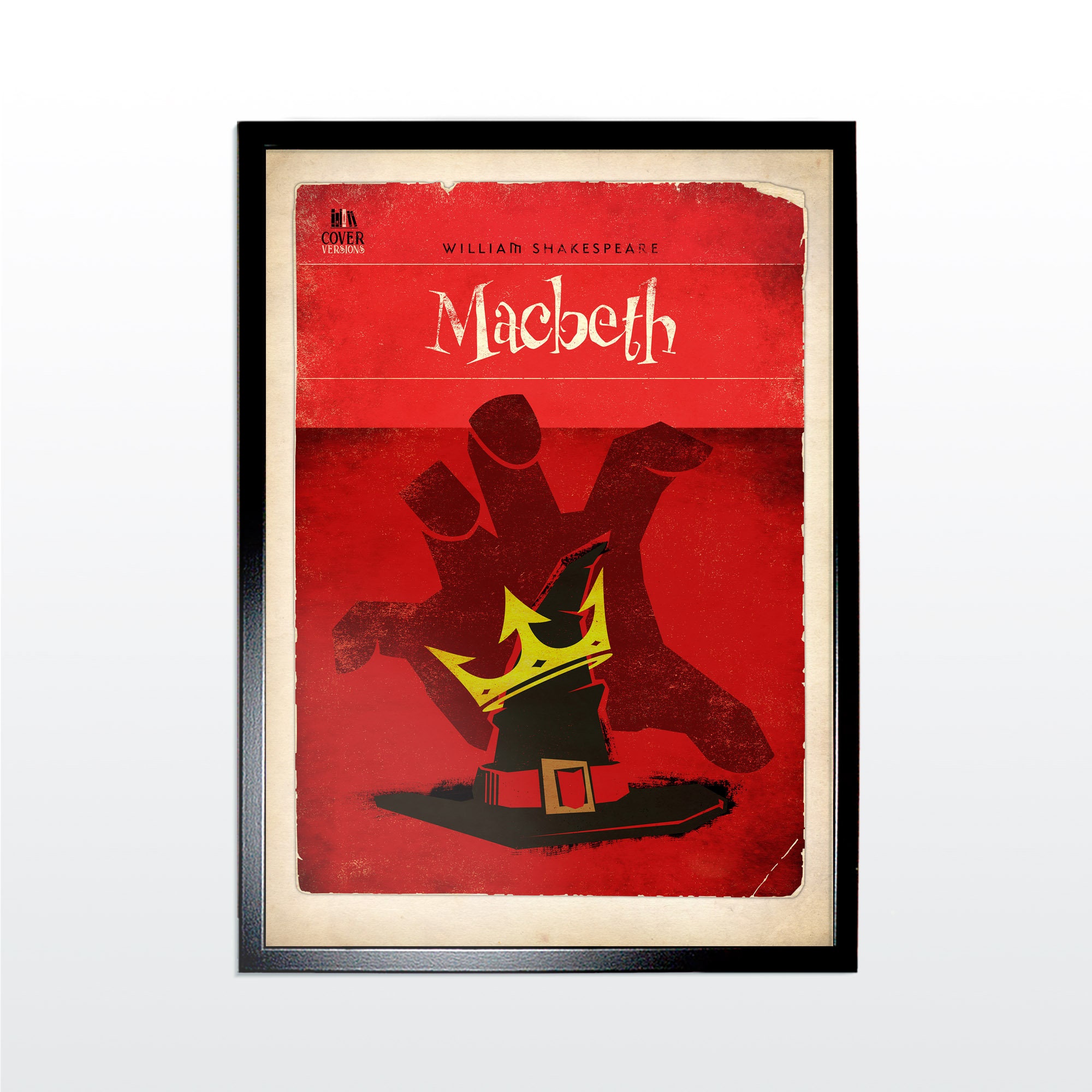 Macbeth Book Cover Shakespeare