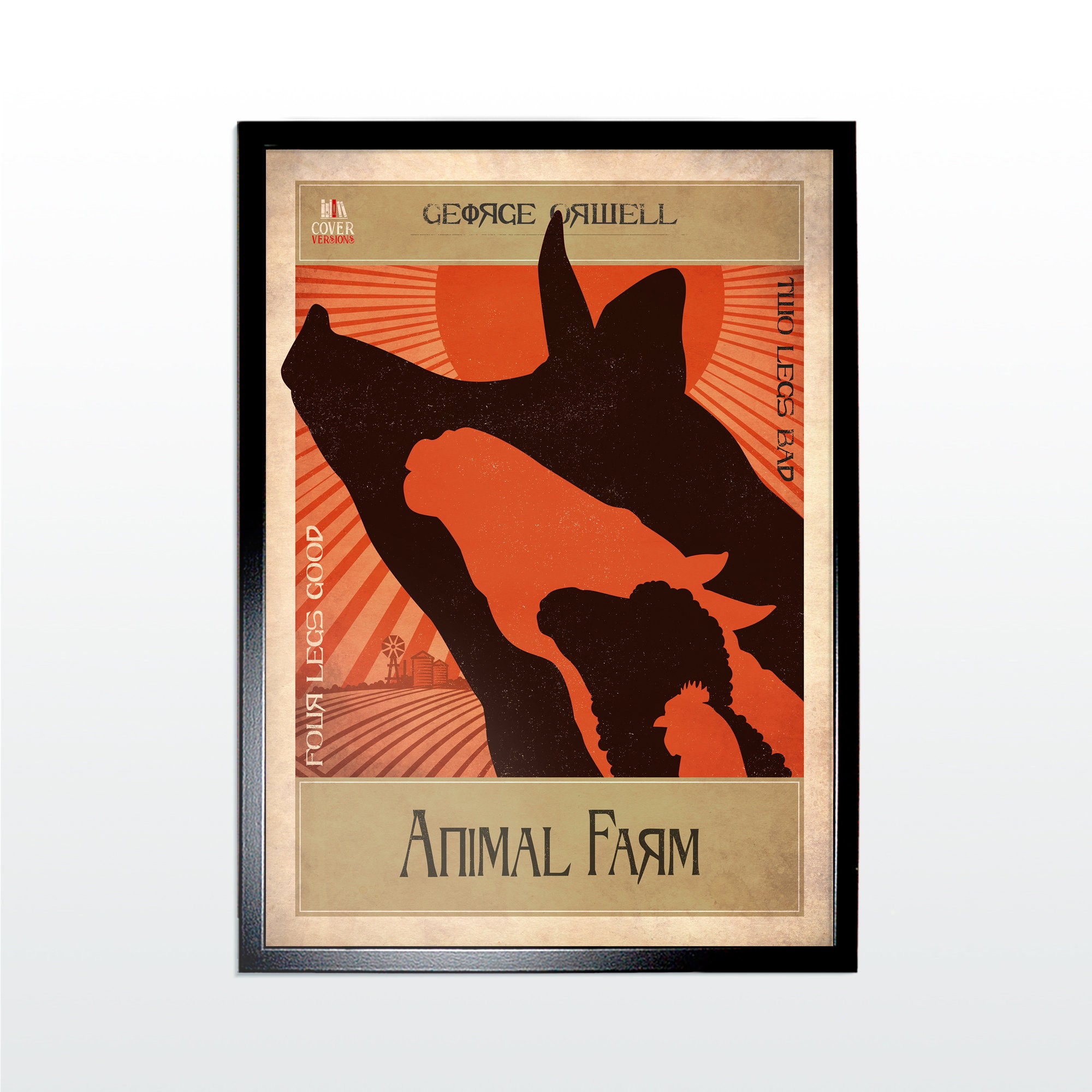 Animal Farm Front Book Cover