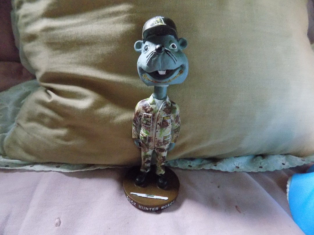Vintage Roscoe Bobblehead: Wisconsin Rapids Rafters Mascot - Etsy