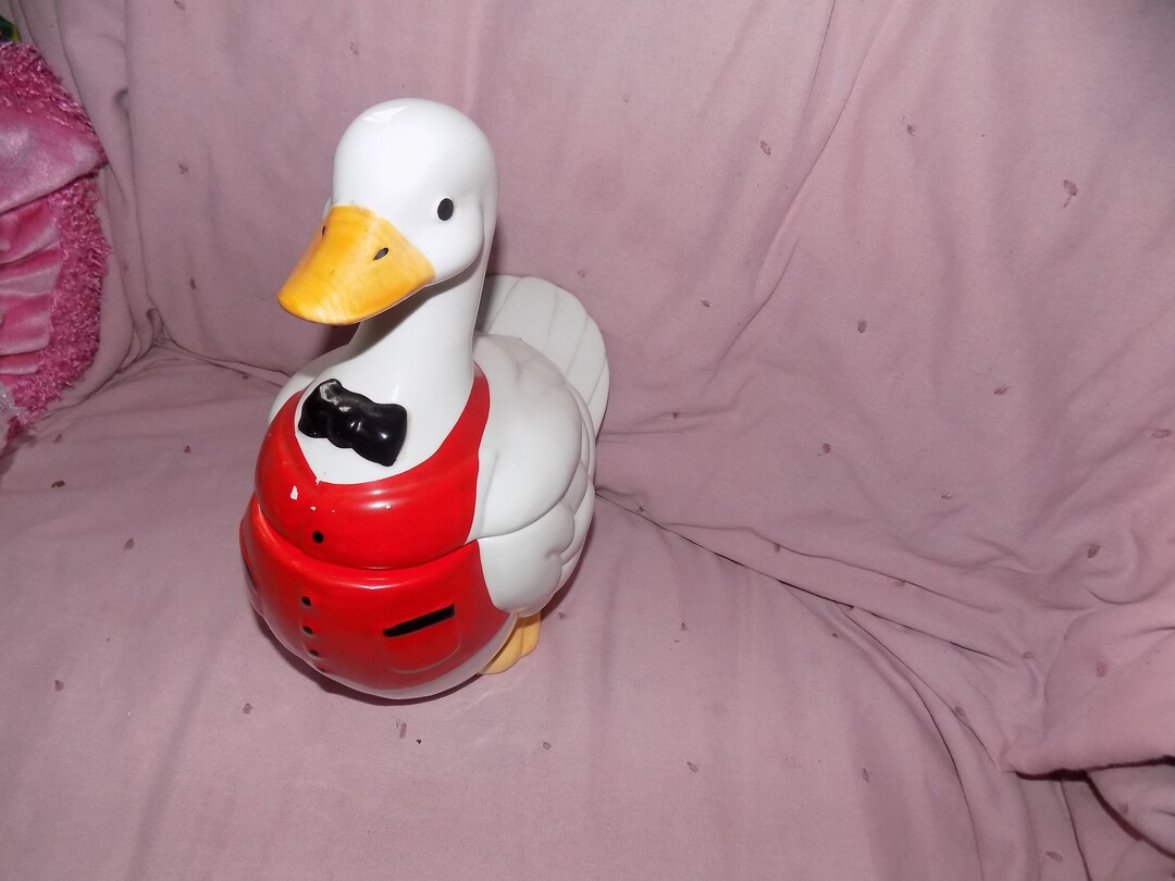 GOOSE COOKIE JAR - Etsy