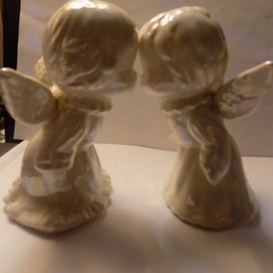 Iredescent Kissing Angels - Etsy