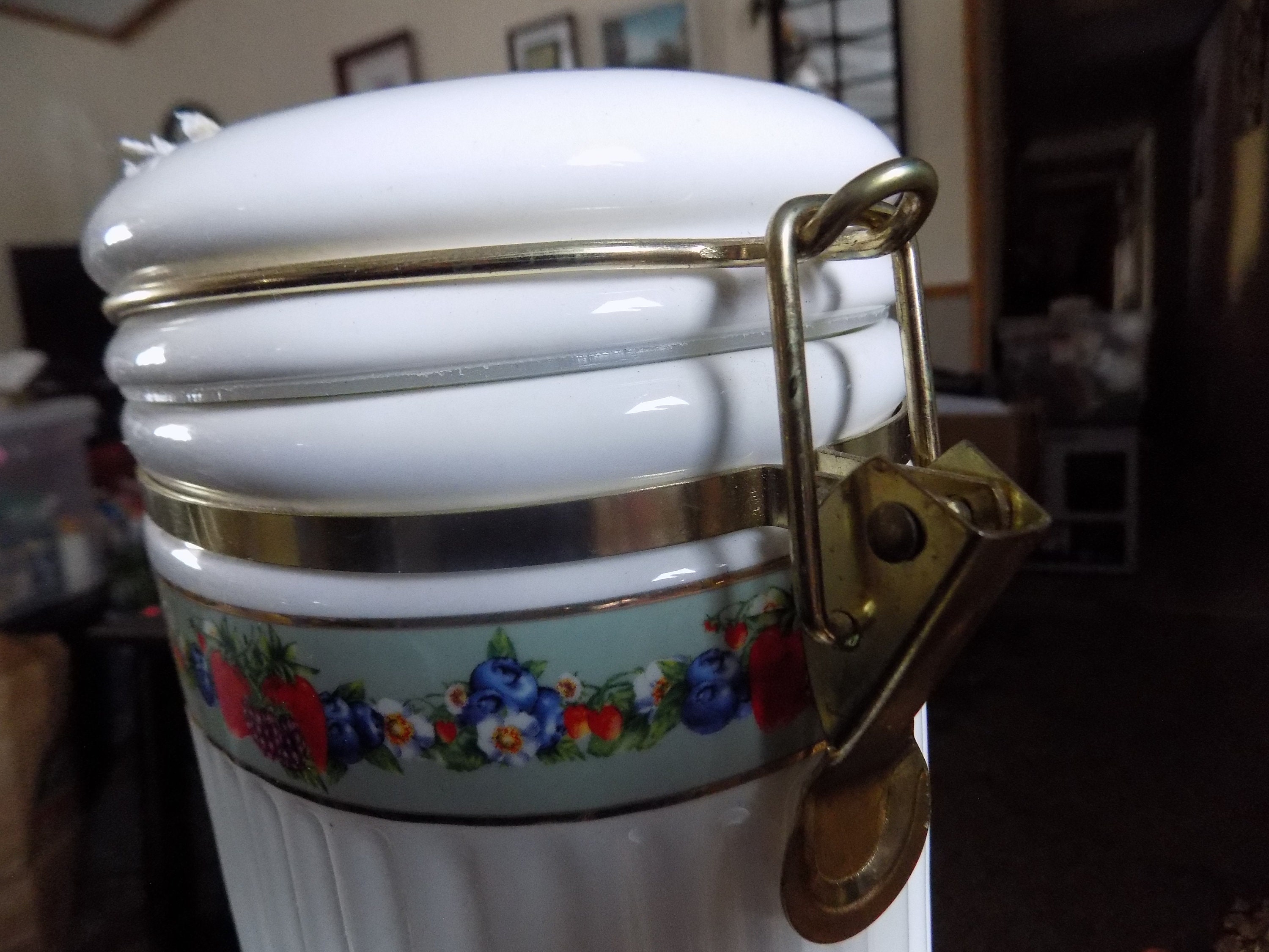 Ceramic Cannister - Etsy