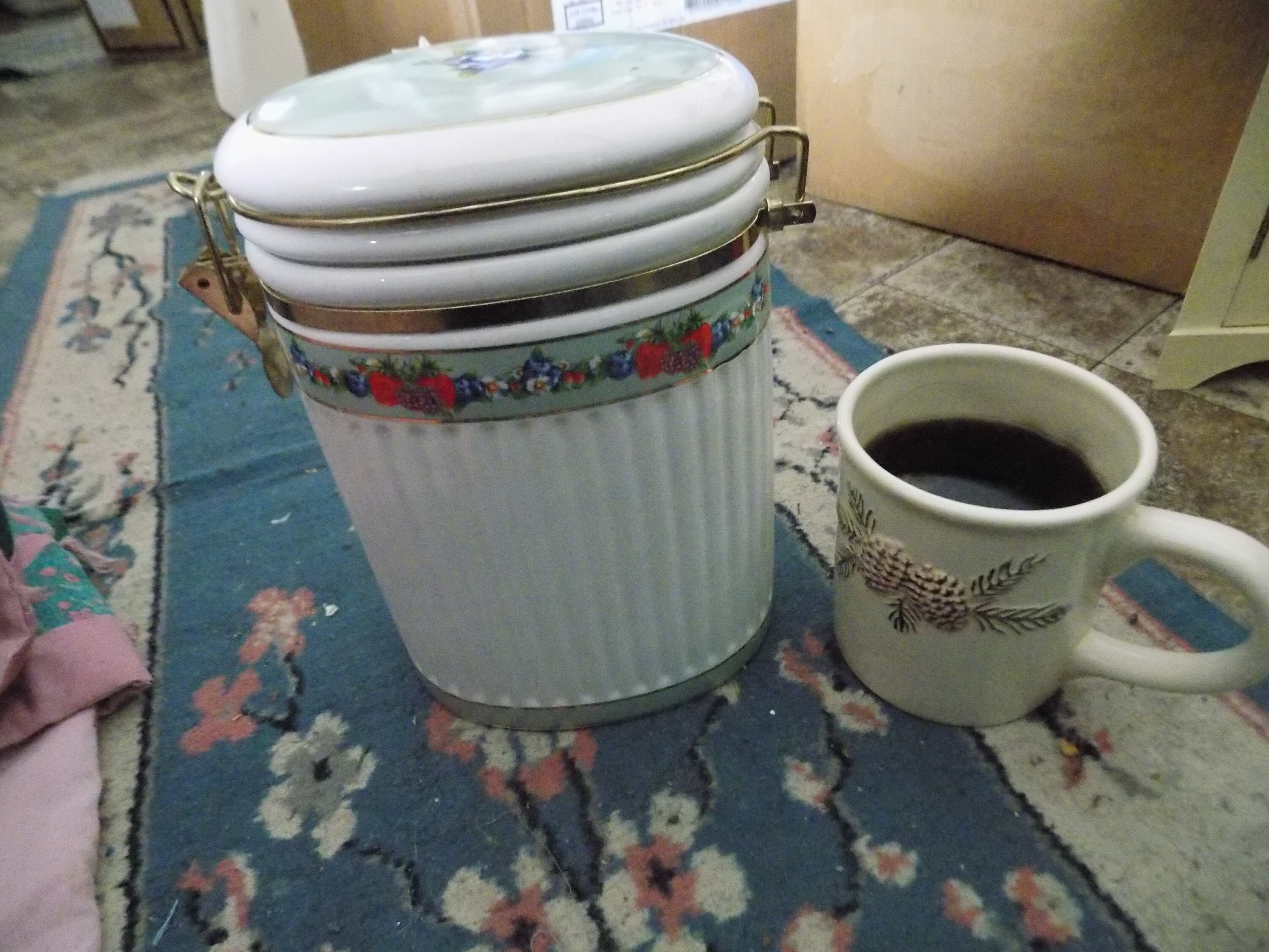 Ceramic Cannister - Etsy
