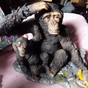 Mother Ape and Baby - Etsy