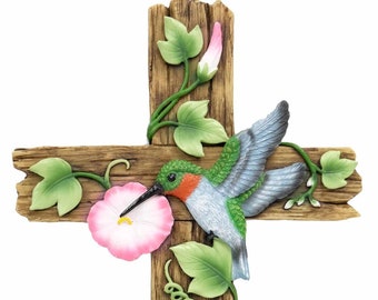 Hummingbird Cross | Etsy