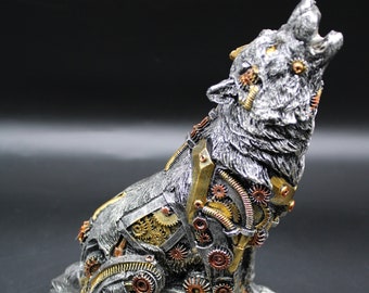 Steampunk Wolf - Etsy