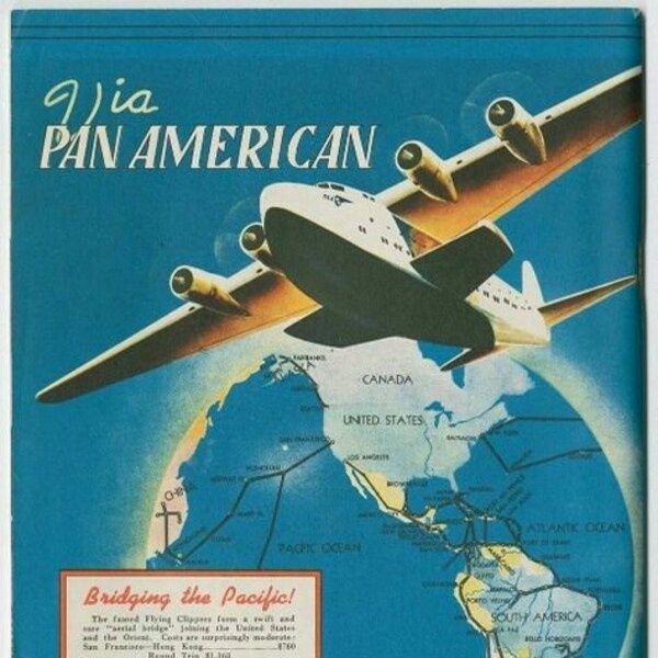 Pan Am Airlines - Etsy