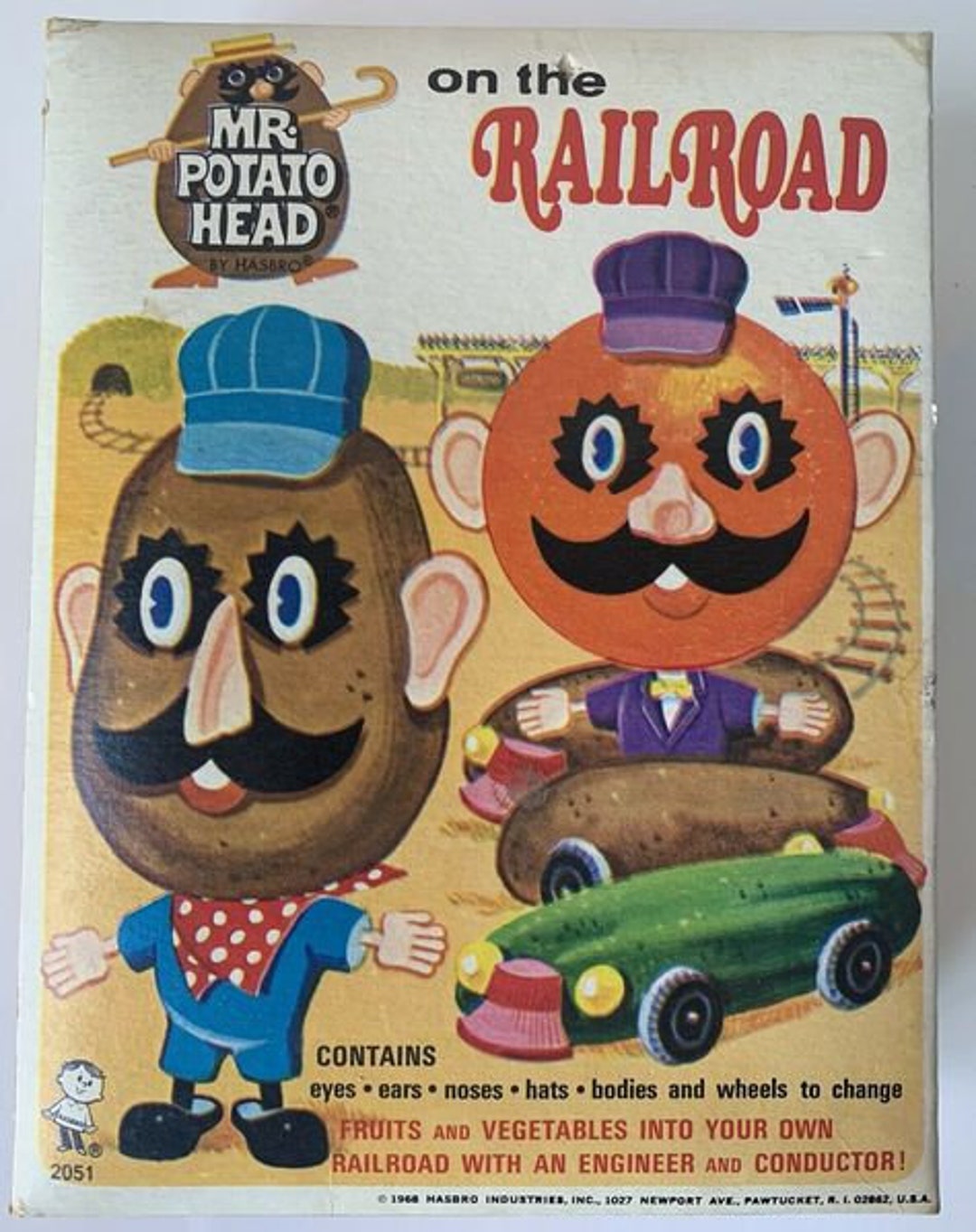 Vintage Mr. Potato Head Toy Reproduction Framing Print Vintage ...