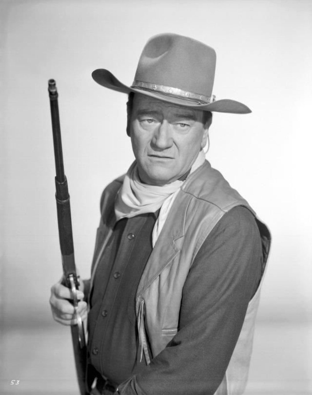 John Wayne Studio Movie Photo Framing Print Vintage Western Decor New ...