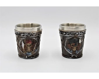 Pirate Shot Glass - Etsy