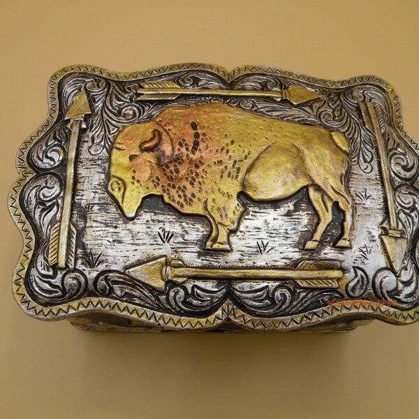 Western Trinket Box - Etsy