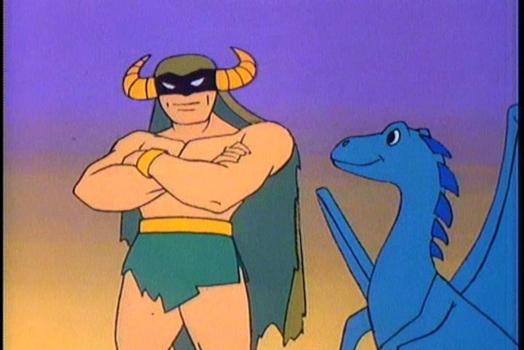 The Mighty Mightor Cartoon Art Framing Print Poster Vintage Wall Decor ...