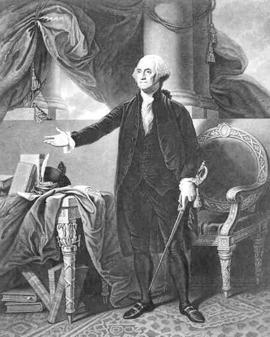 President George Washington Photo Picture Poster Print Wall Decor - Etsy