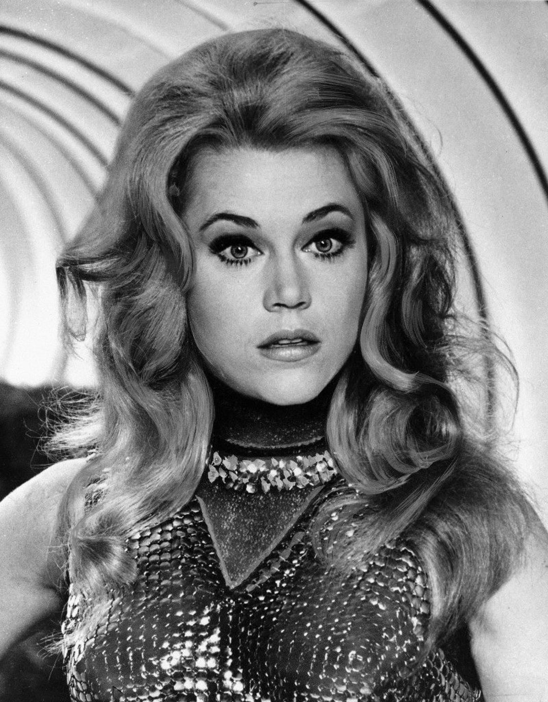 Jane Fonda Barbarella Movie Photo Framing Print Vintage Suspense Wall ...