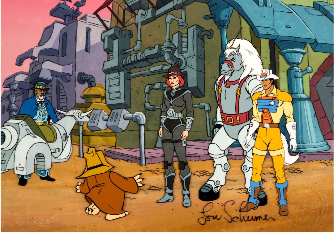 Bravestarr Cartoon Art Framing Print Poster Vintage Wall Decor - Etsy