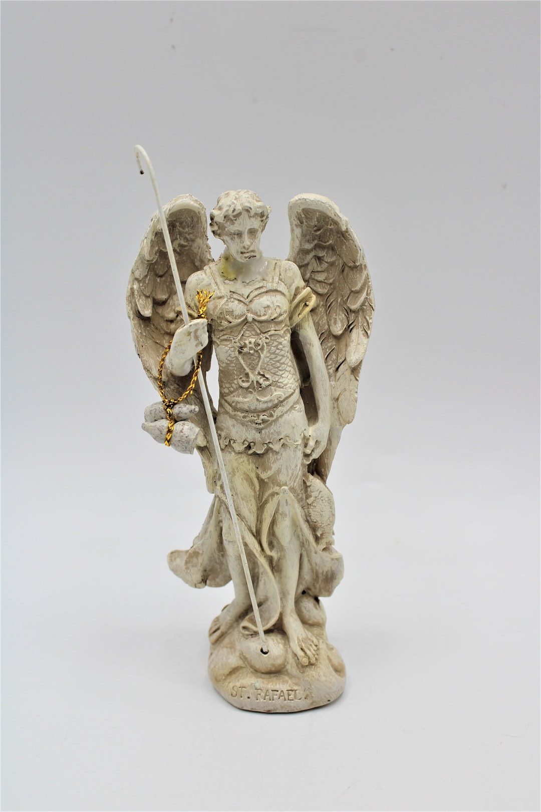 Archangel Saint Raphael Patron Saint Stone Finish - Etsy