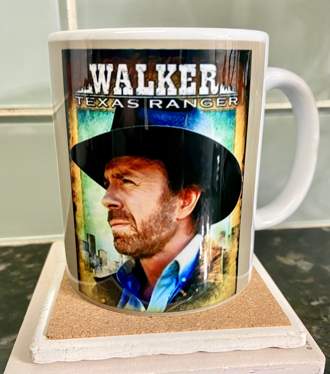 Walker Texas Ranger TV Show Cast Photo Coffee Mug 11 Oz Classic TV ...