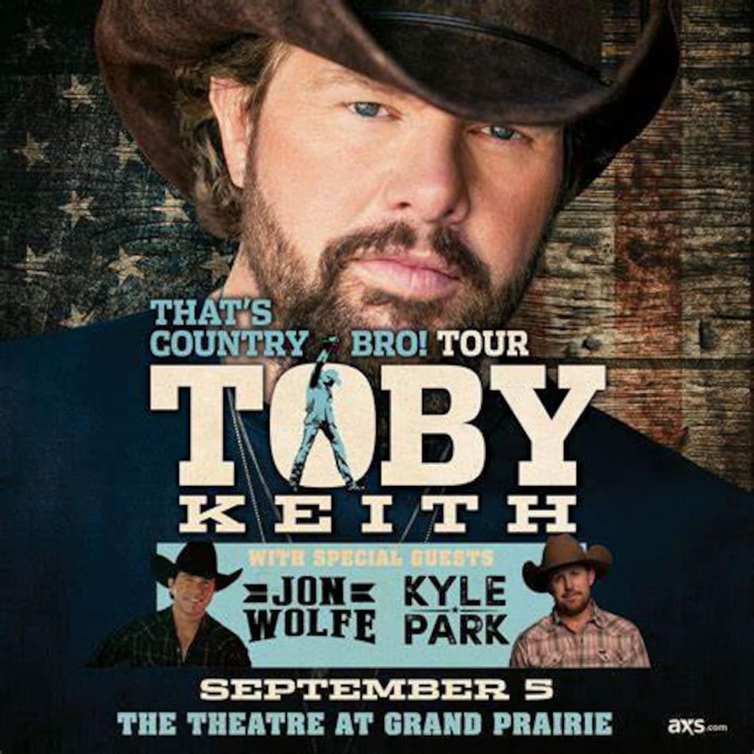 Toby Keith Concert Poster Print, Rock Wall Art Reproduction Vintage ...