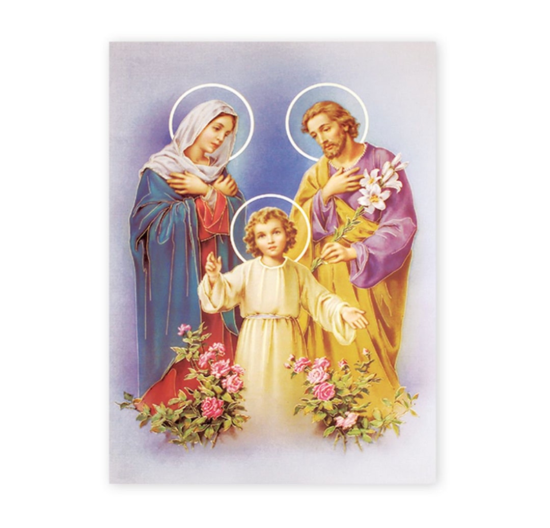 Holy Family Framing Poster Print 19 X 27 Religious Wall Decor - Etsy