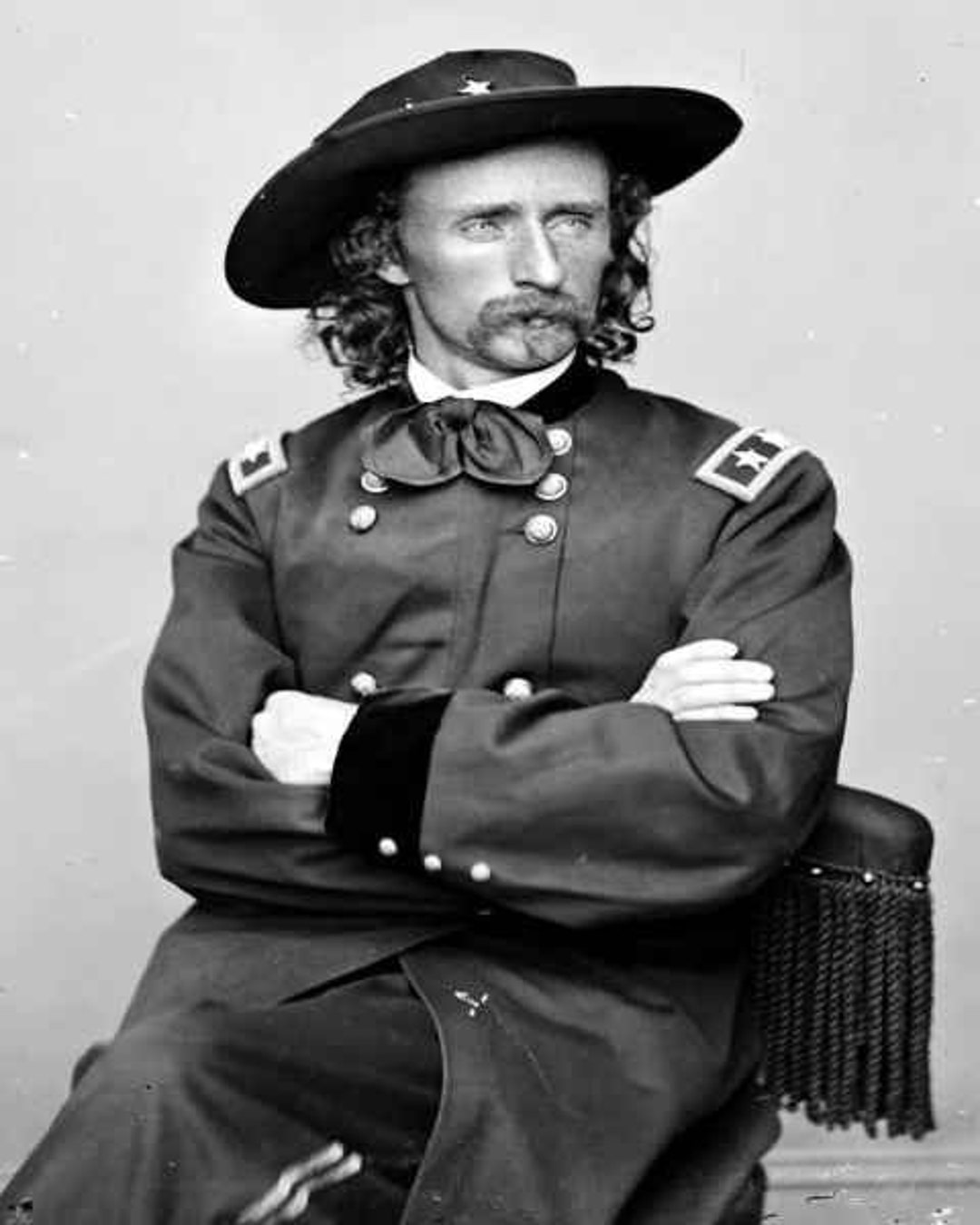 Western George Armstrong Custer Photo Framing Print Western Decor New ...