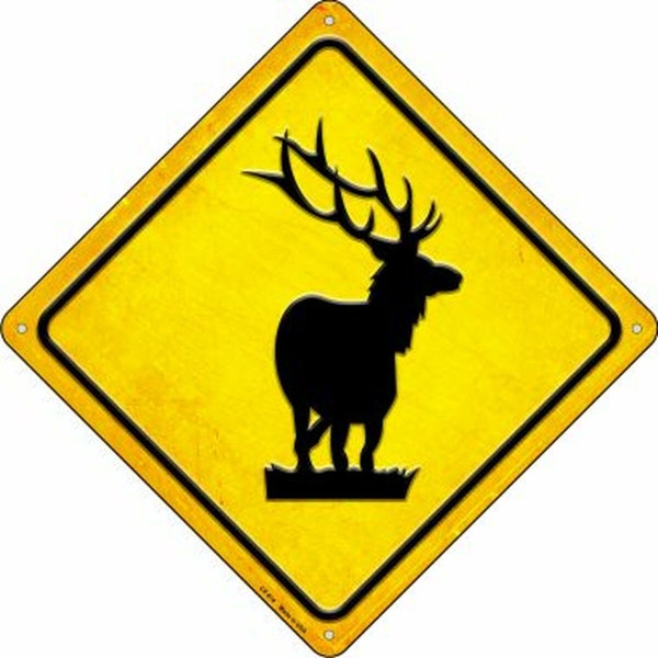 Metal Elk Sign - Etsy