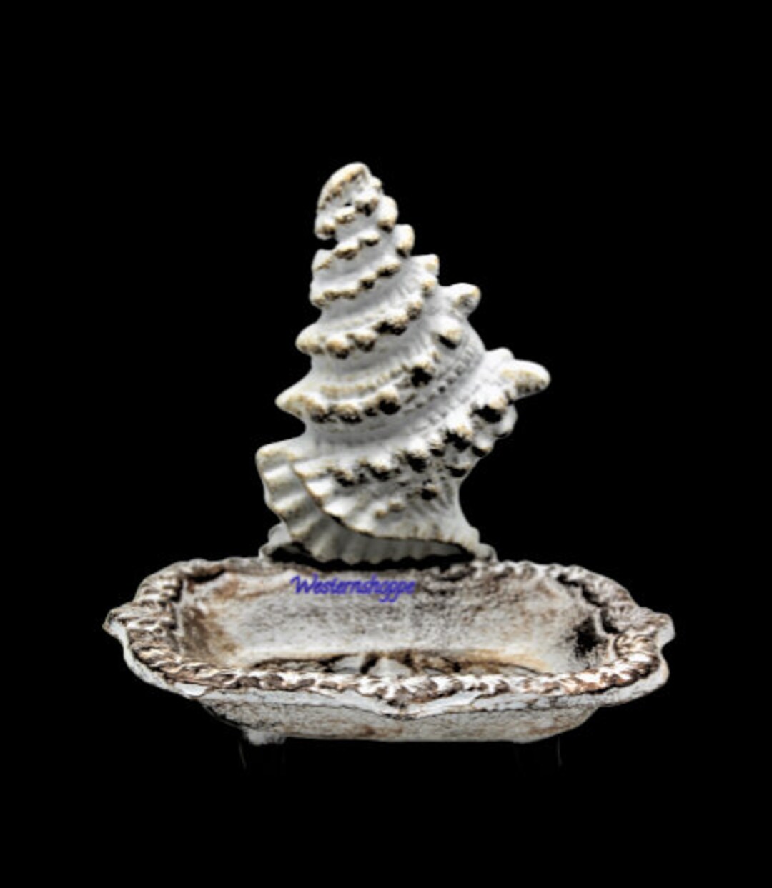 Seashell Conch Soap Dish Cast Iron Coastal Sea Ocean Room - Etsy