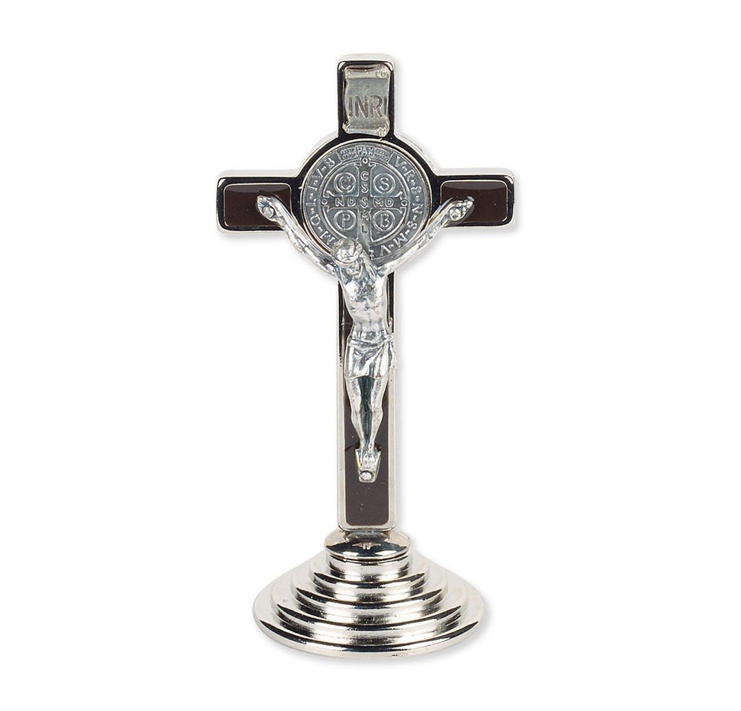 Catholic Saint Benedict on a Stand 3 Religious Gifts New - Etsy