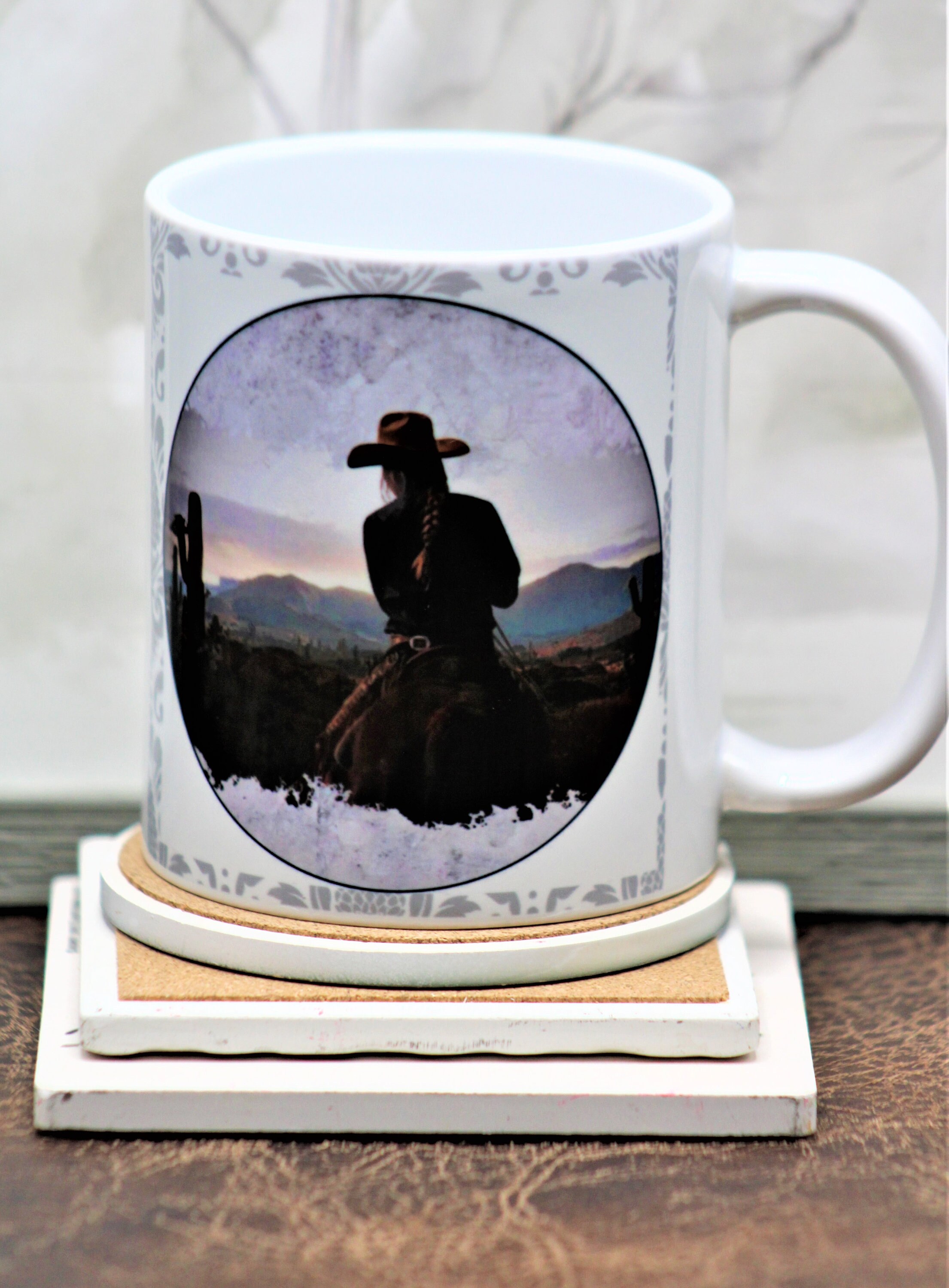Western Cowgirl Coffee Mug Whole Lotta Grace Western Decor - Etsy