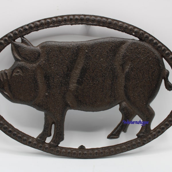 Cast Iron Pig - Etsy