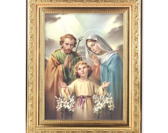 The Holy Family Print - Etsy