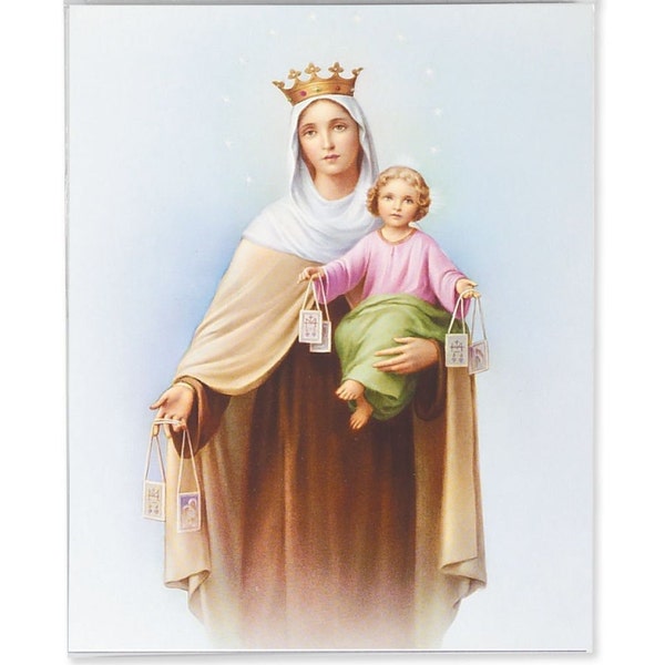 Our Lady of Mount Carmel Statue - Etsy