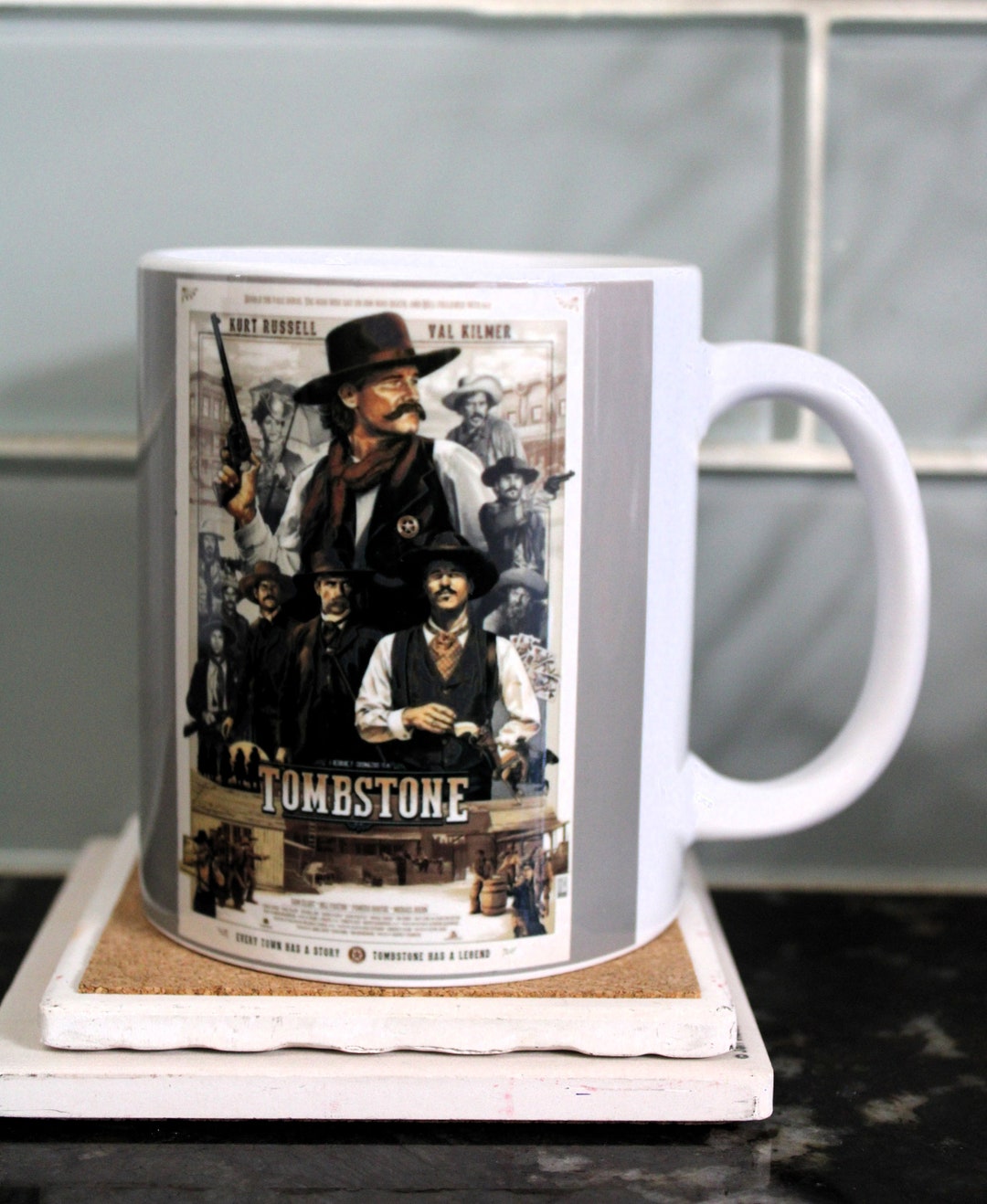 Tombstone Kurt Russell Val Kilmer Custom Coffee Mug 11oz Movie Gifts - Etsy