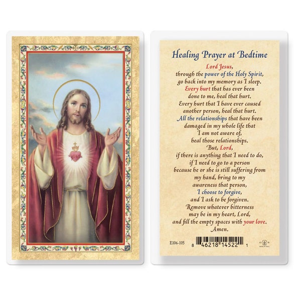 Healing Prayer Card - Etsy