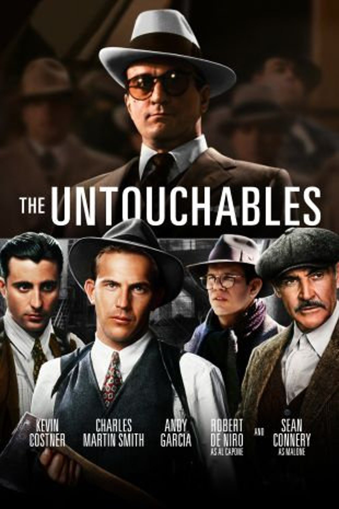 The Untouchables Movie Poster Framing Print 80's Movie Wall Decor - Etsy
