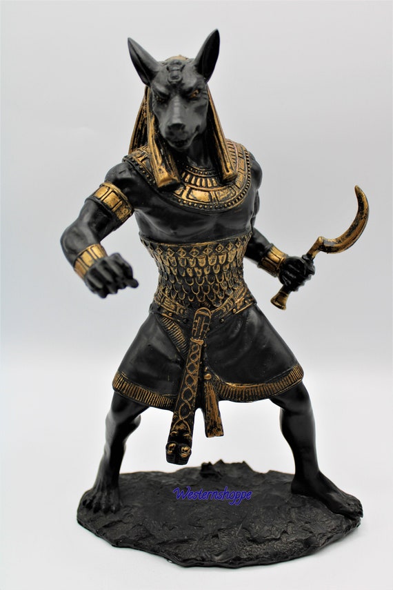 Egyptian God Anubis Statue