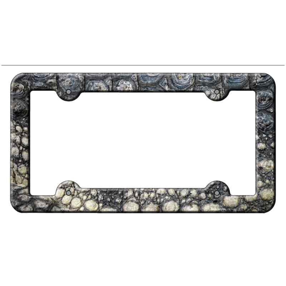 Gator Alligator Skin Novelty Metal License Plate Frame - Etsy