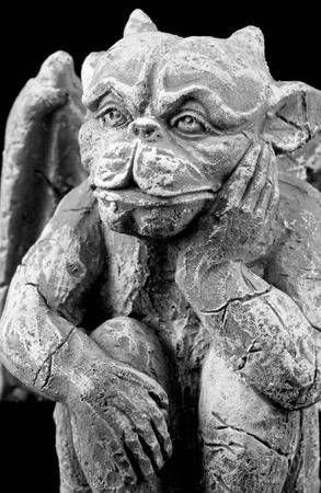 Gargoyle Poster Reproduction Framing Print Gothic Wall Decor - Etsy