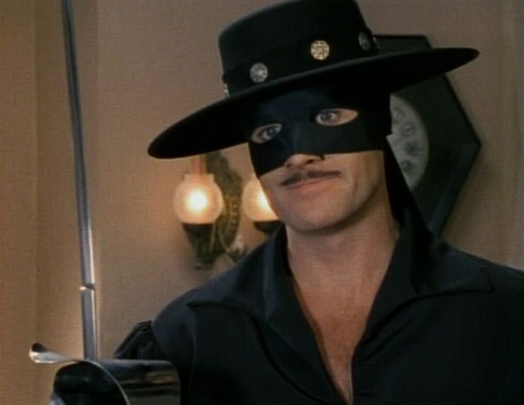 Vintage Duncan Regehr Zorro Studio Photo Poster Framing Print Vintage ...