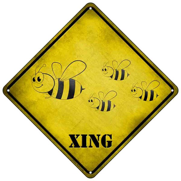 Bee Warning Sign - Etsy