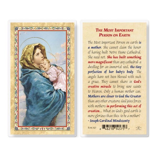 Madonna of the Streets Prayer Cards - Etsy
