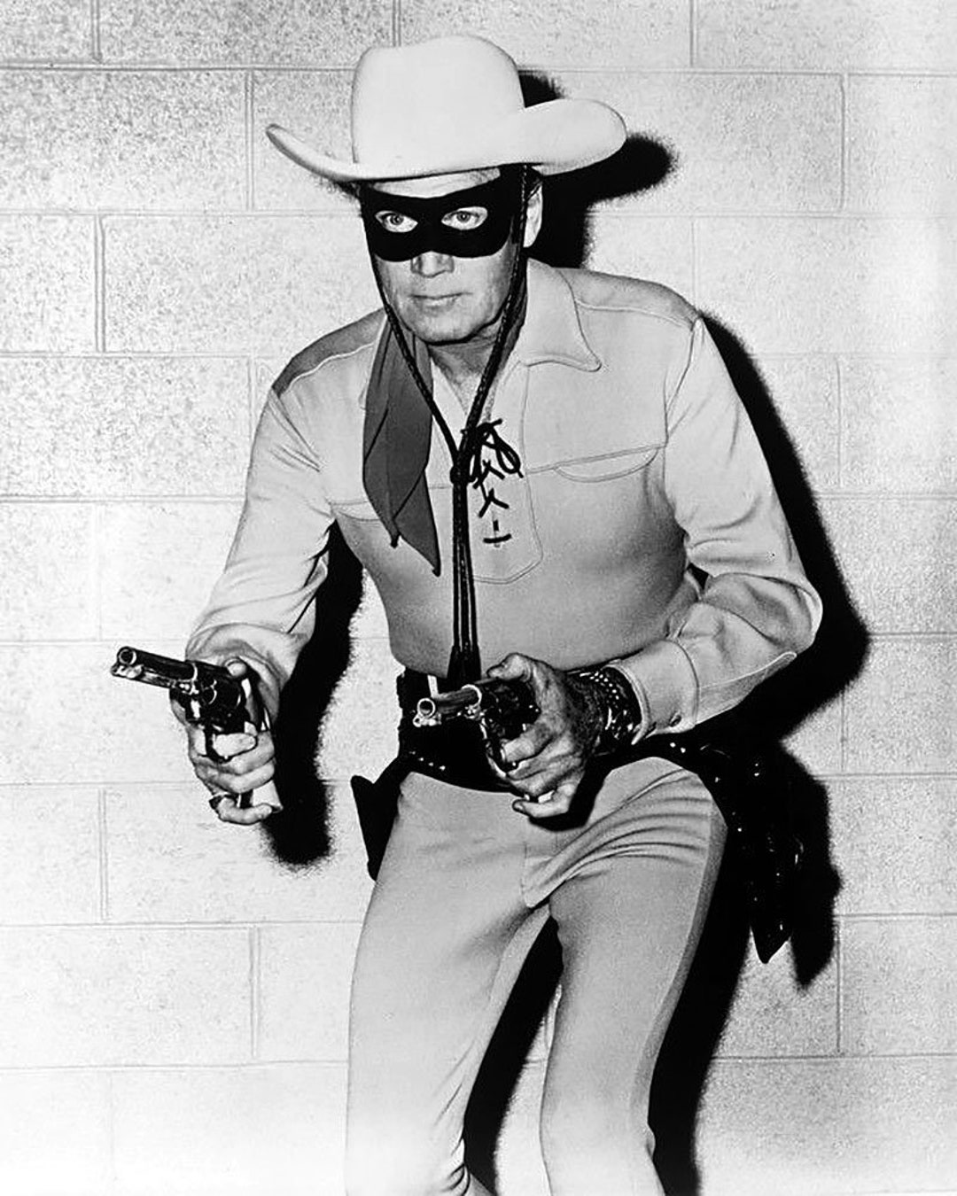 Lone Ranger Clayton Moore Photo Framing Print Vintage Movie Poster Wall ...